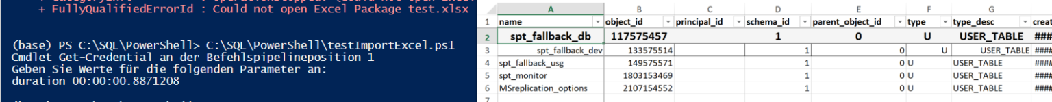 Exporting to Excel from PowerShell without having Excel installed – New Row