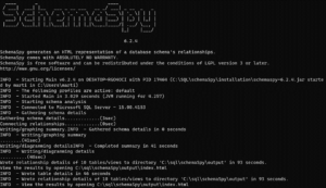 Install SchemaSpy to document a SQL Server Database – New Row